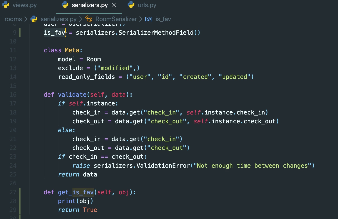 [drf]airbnb-api -18 SerializerMethodField
