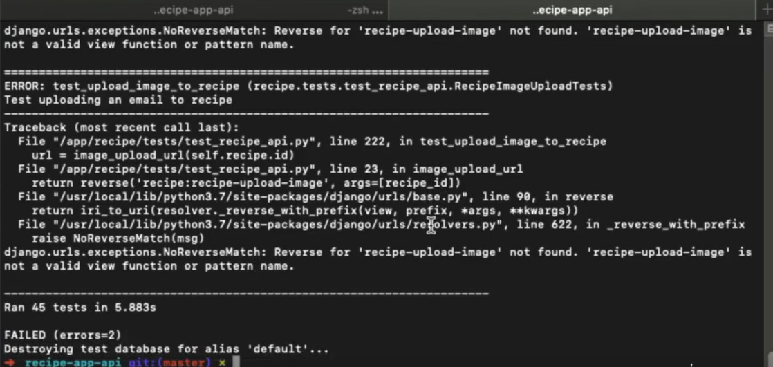 [drf | uuid] Build a Backend REST API - 45