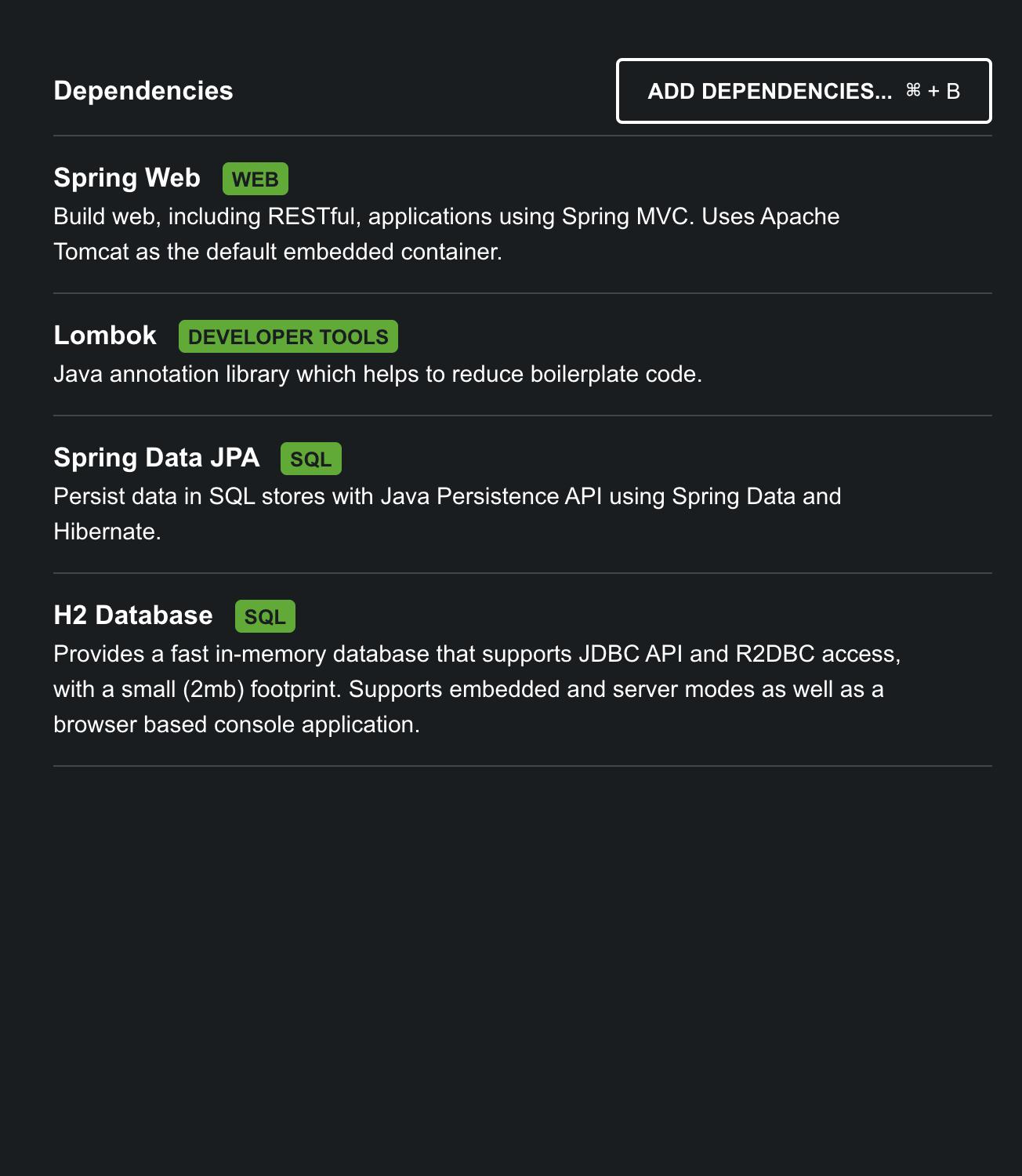 Spring initializer 사용법 및 Mac에서 프로젝트 실행