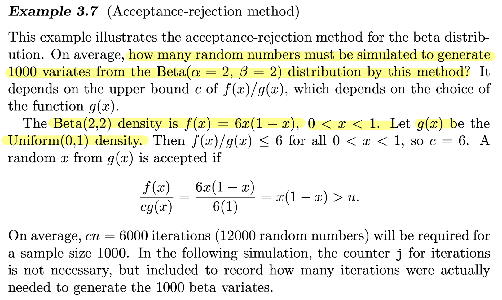 Methods for Generating Random Variables