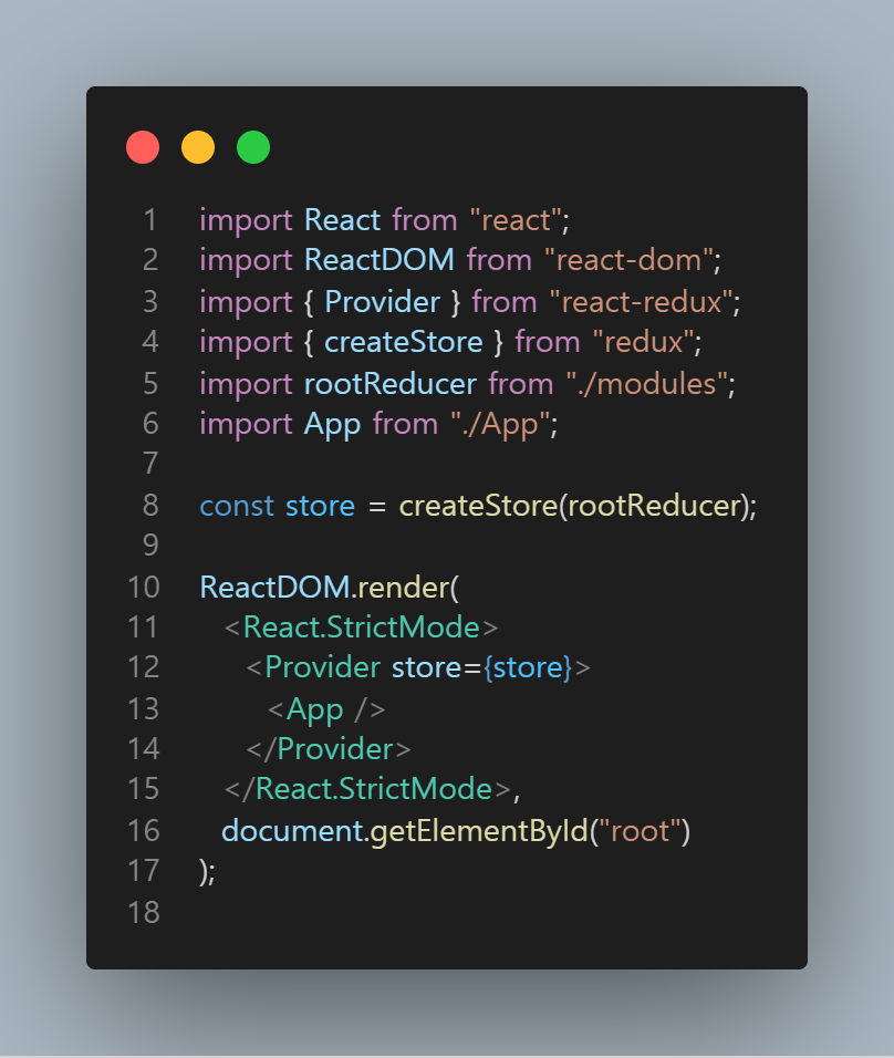 Counter 구현 (Redux, TS)