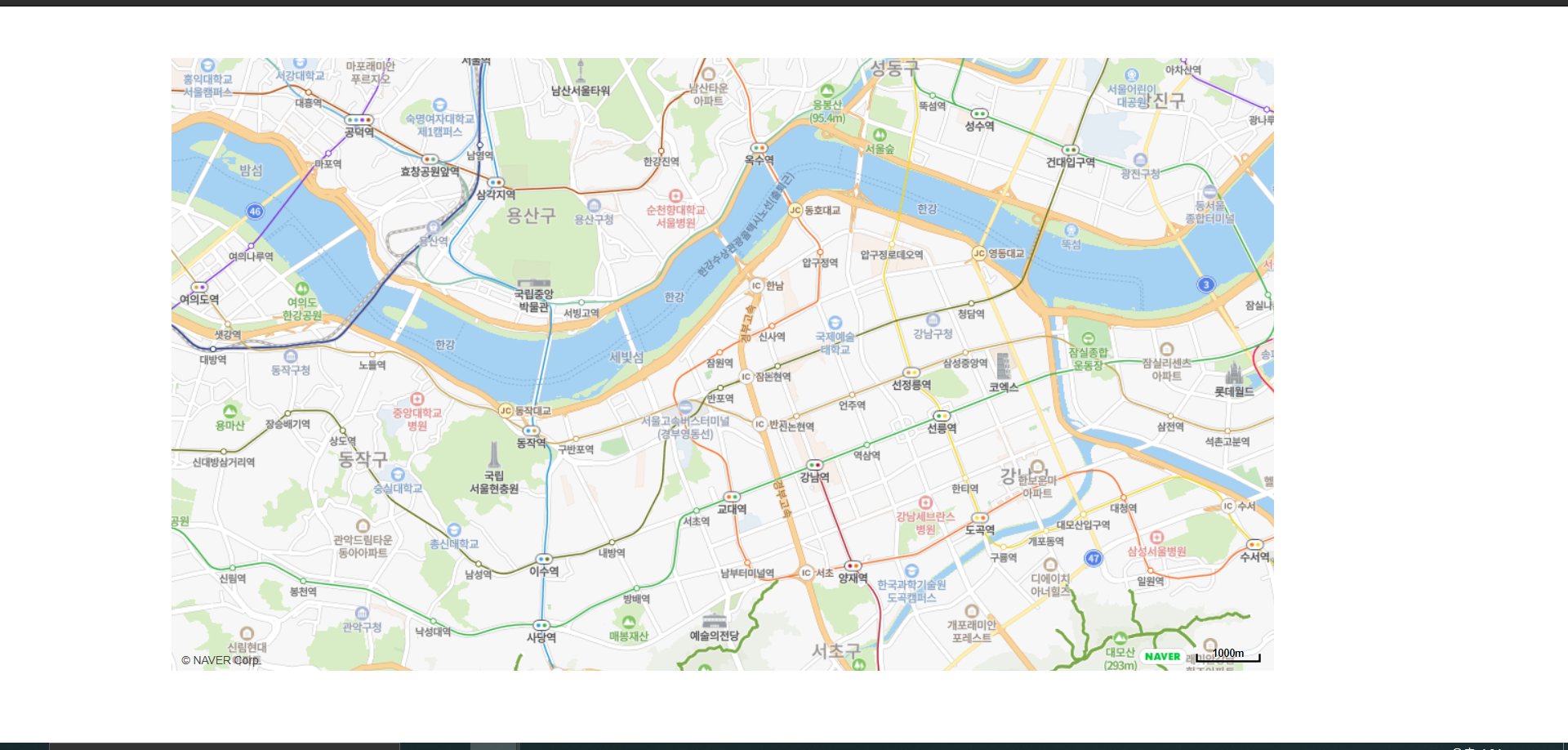 Typescript 네이버 지도 띄우기