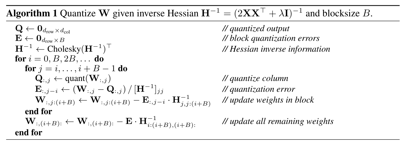 [paper Review] Gptq Accurate Post Training Quantization For Generative Pre Trained Transformers