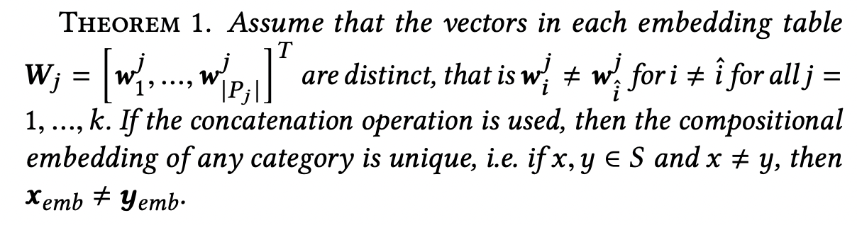 [논문리뷰] Compositional Embeddings Using Complementary Partitions for Memory-Efficient ...