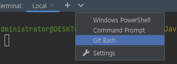 Git : intellij 터미널에서 github 레포지토리 연결하기