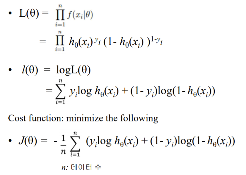 3. Maximun Likelihood Estimation, Logistic Regression, Softmax Regression