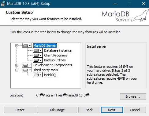 [MariaDB] 설치, 환경설정