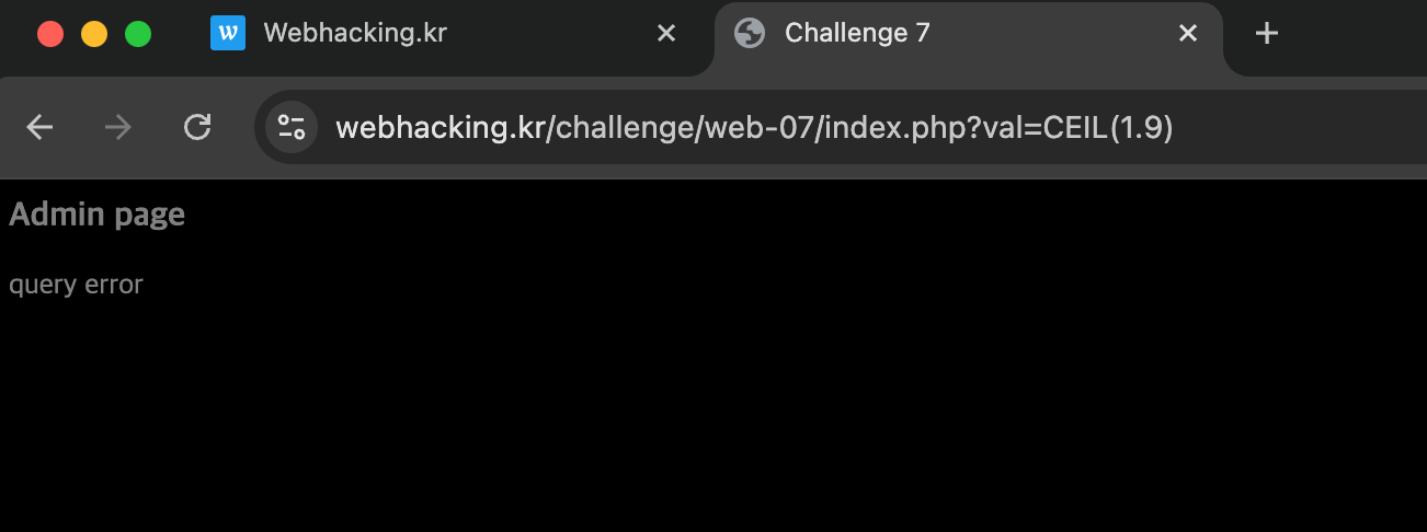 [WebhackingKr] old-7