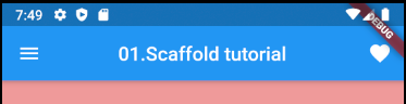 [Flutter] #2 Scaffold(1/41)