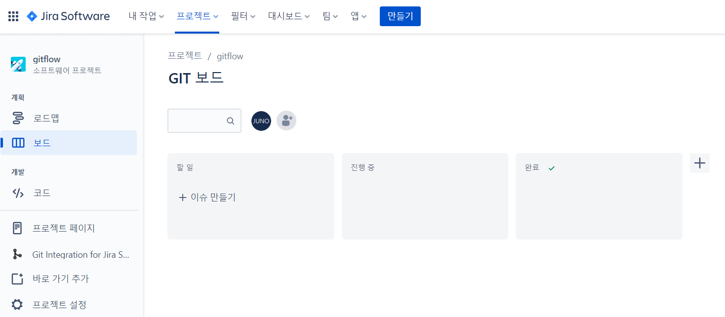 Jira로 git-flow 따라가기! (w.gitlab)