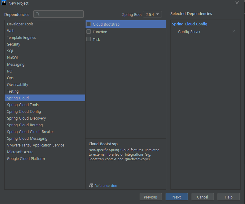 MSA 구성 Discovery, Gateway, Config
