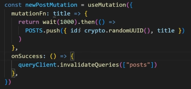 React Query Crash Course