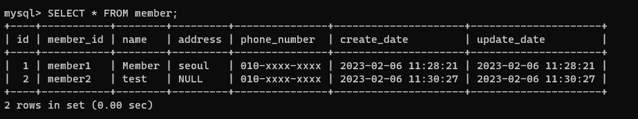데이터 베이스 sql (feat. cmd)