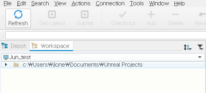 [Unreal Engine] Perforce Client(P4V) 세팅하기