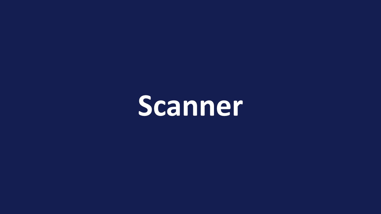 Scanner