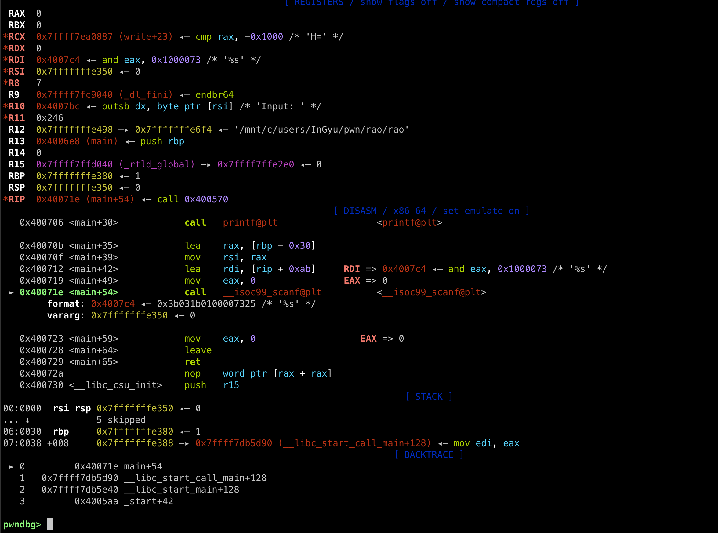 [dreamhack] Return address overflow