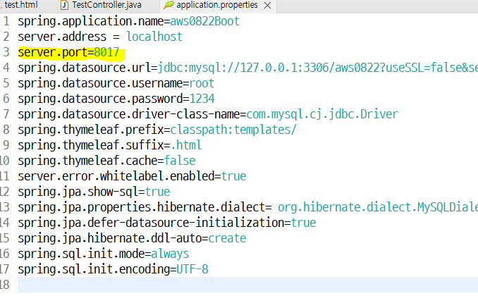 spring-boot (thymeleaf)