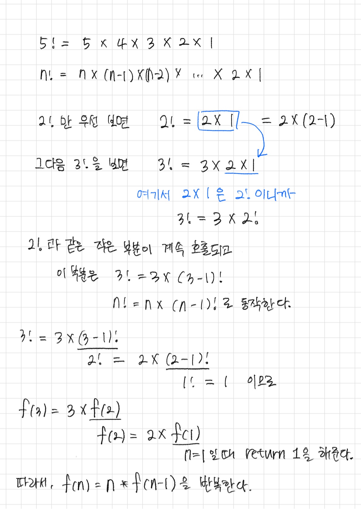 [Python] 백준 10872번 팩토리얼