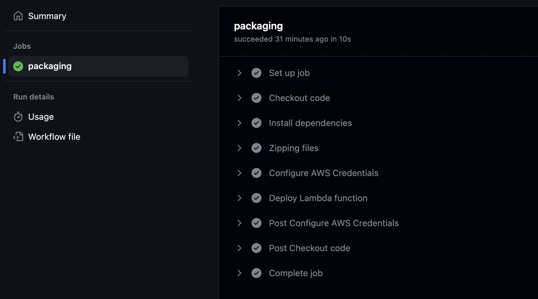 노션 플래너 페이지 생성 자동화 4 Github Actions로 Lambda 배포