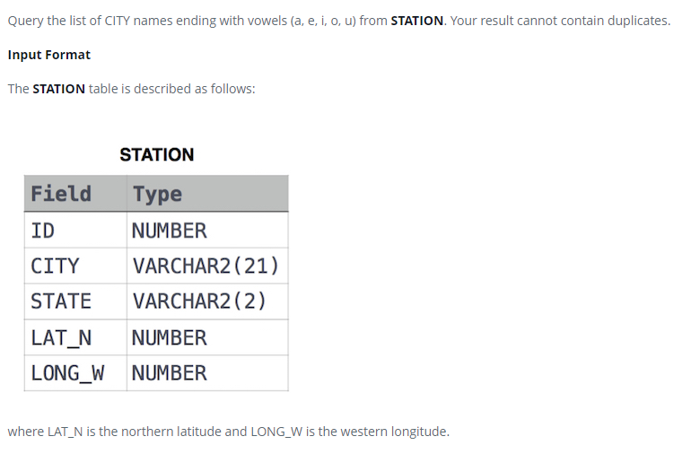 [SQL] 해커랭크 - basic select