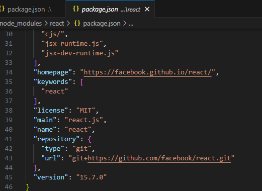 [실습/TIL] npm의 dependencies version과 ^(caret) 의미
