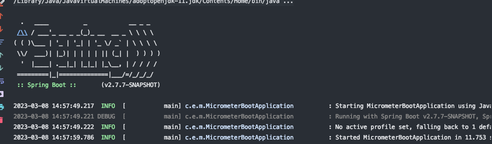 Springboot x Prometheus x Grafana