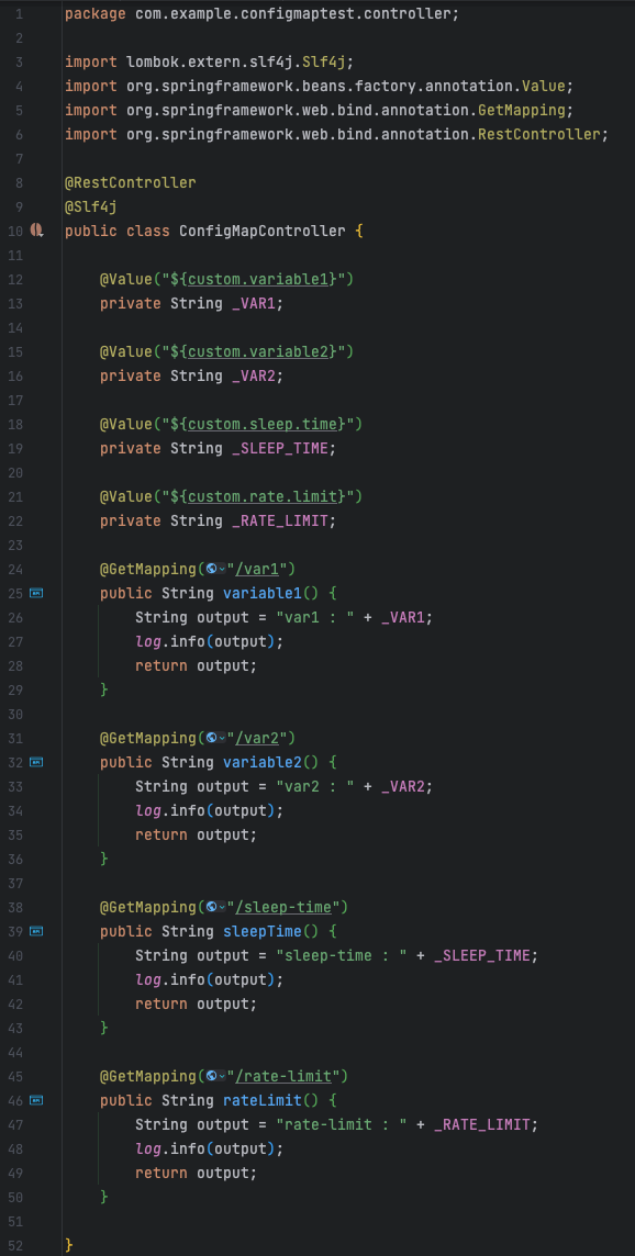 Infra 환경별 Environment 주입 방법