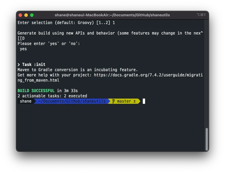 Mac에서 maven 프로젝트 gradle 변경 [ IntelliJ 활용 ]