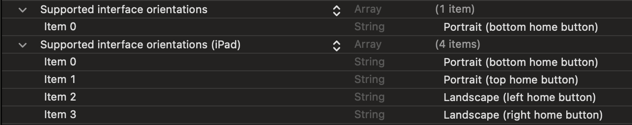 [Flutter] Ios 자동 회전 막기