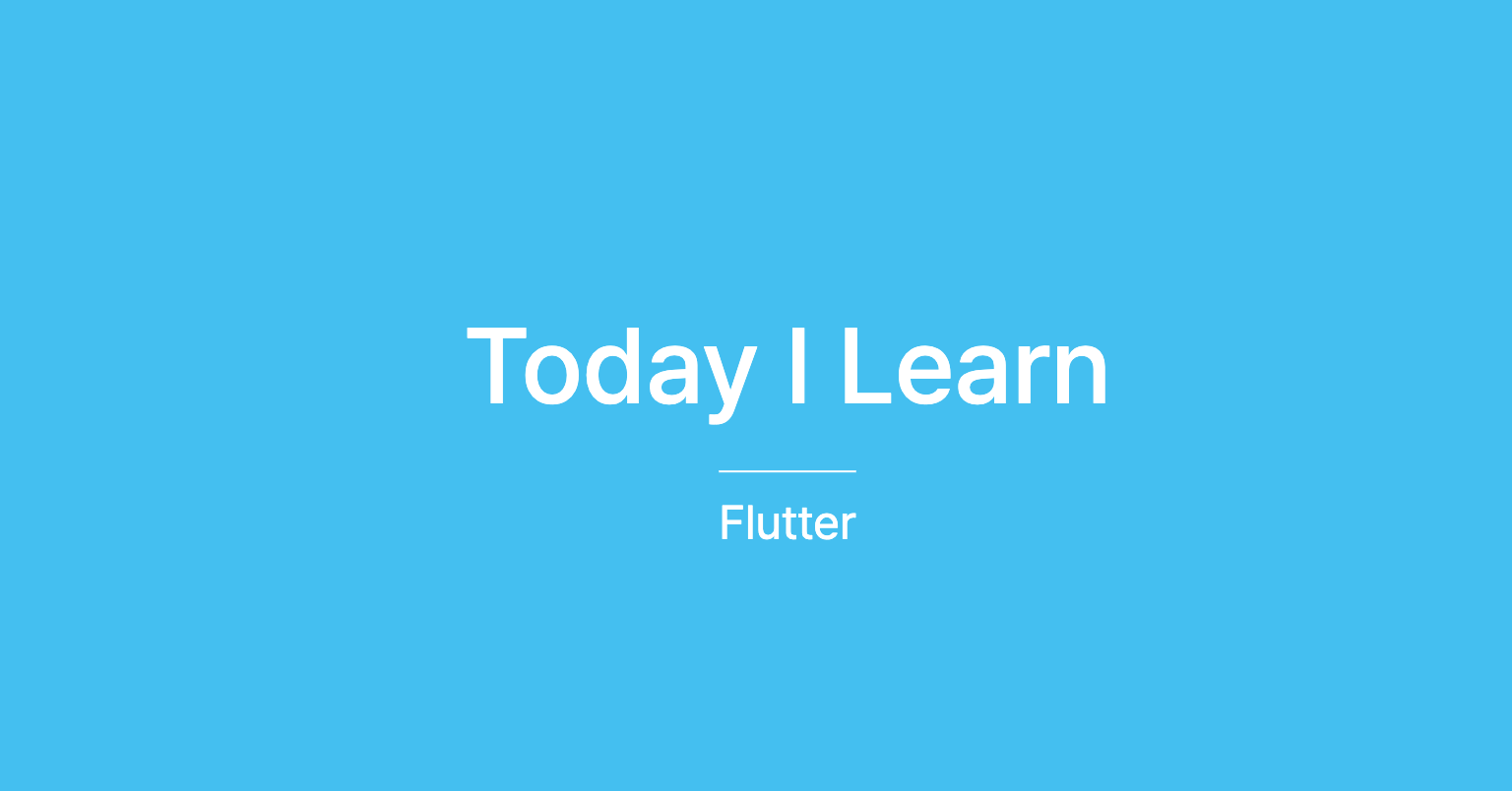 Flutter Scrollable 위젯 안에 Scrollable 위젯 넣기 2984