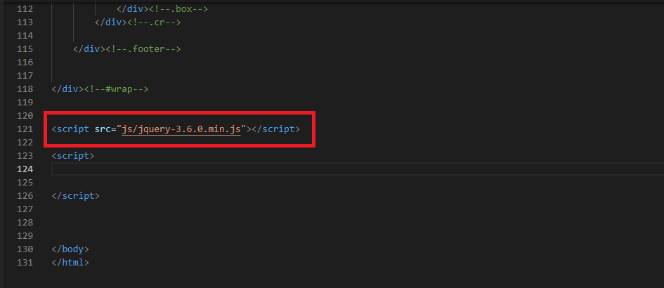 210328 JavaScript jQuery 설치 과정