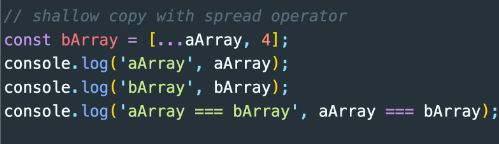 JS. 29 Shallow, Deep Copy