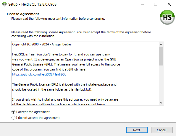 [데이터베이스] HeidiSQL 설치 방법