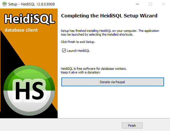 [데이터베이스] HeidiSQL 설치 방법