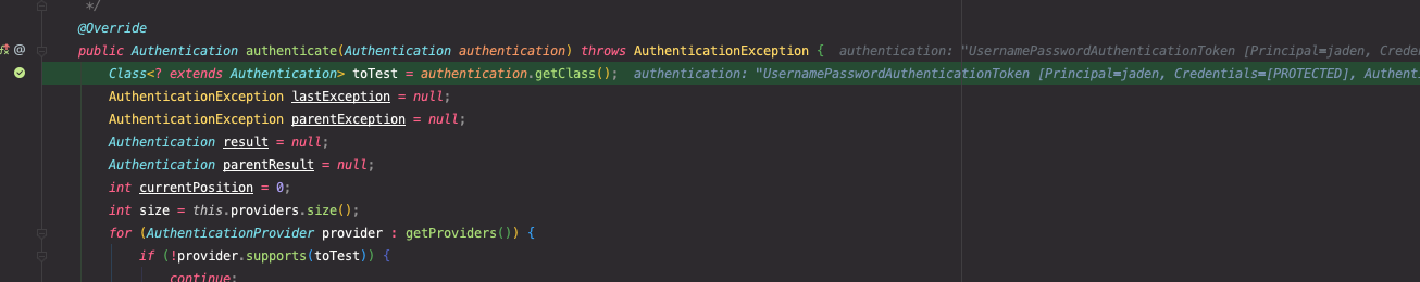 Spring Security Architecture -part 1