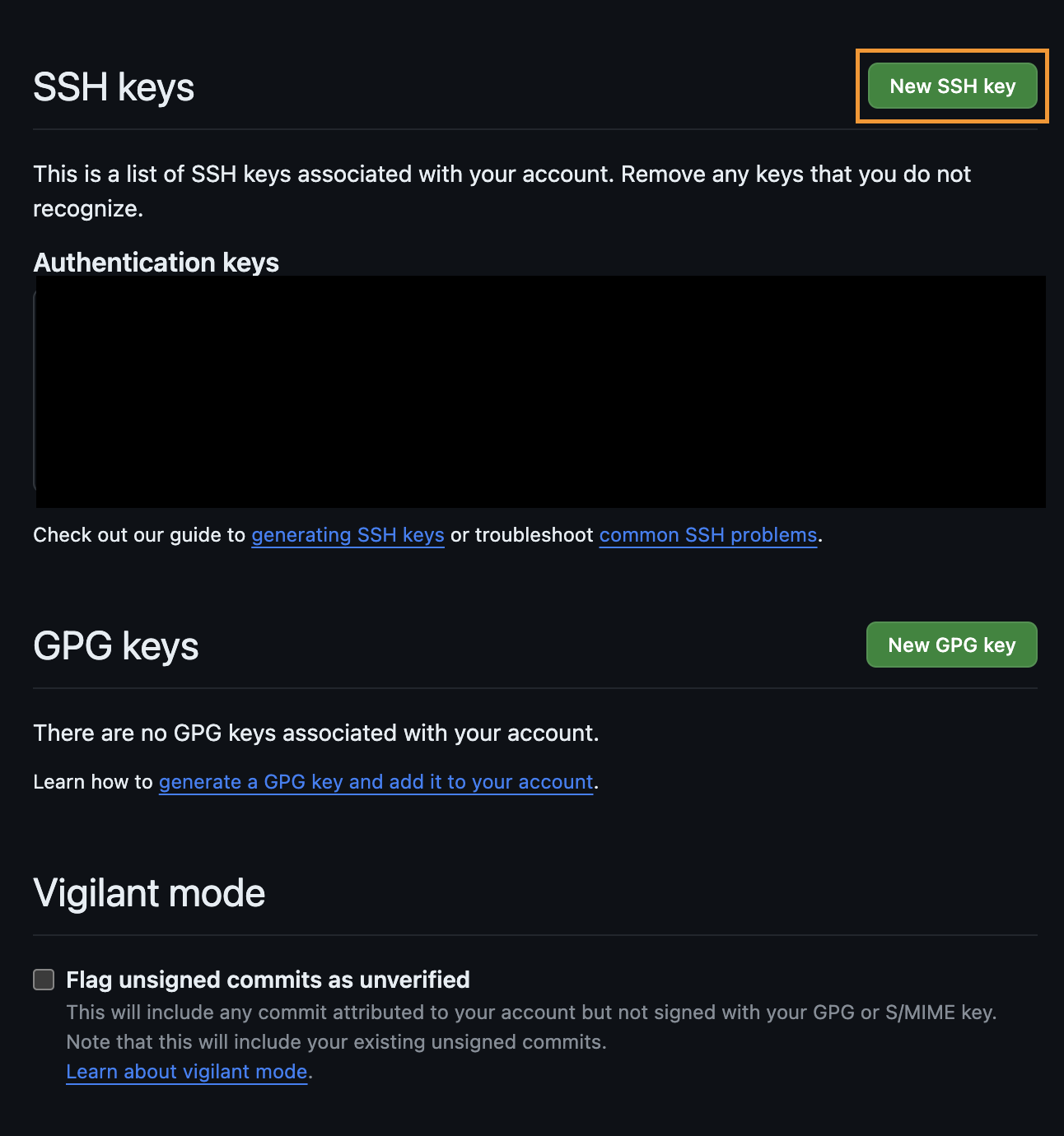 맥북 ssh-key GitHub에 등록하기!