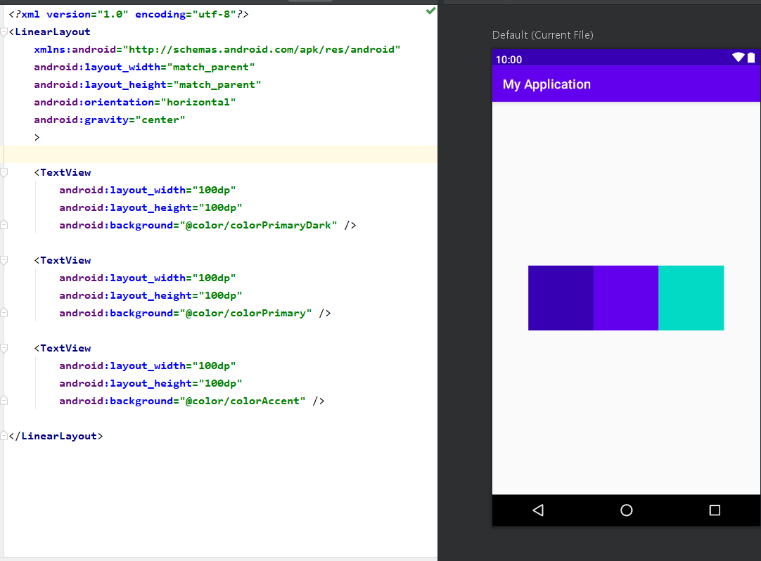 안드로이드 With Java #4 LinearLayout