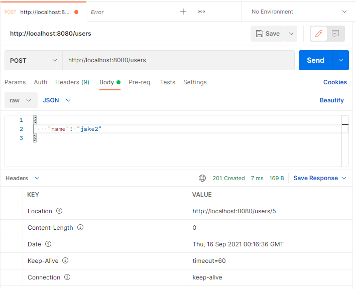 Spring Boot를 이용한 Restful Web Services 개발 14 Status Code 제어