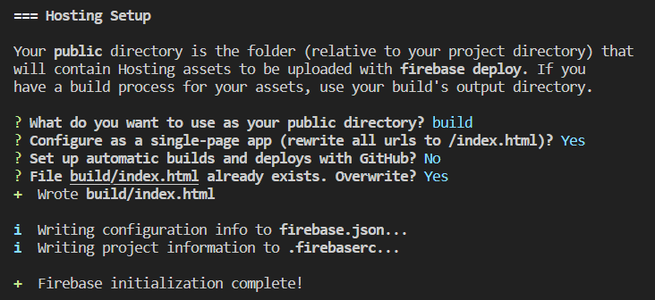 Firebase React 프로젝트 배포하기