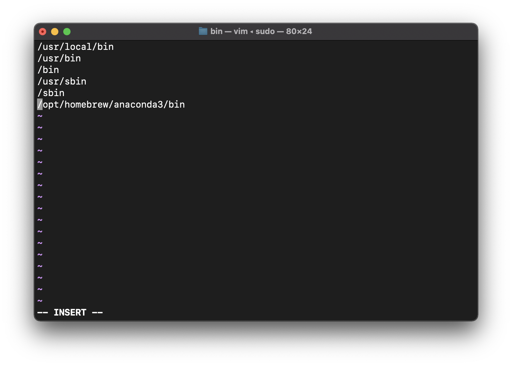 Mac path(환경 변수) 추가하기