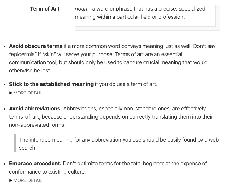 API Design Guidelines - Naming(명명법)