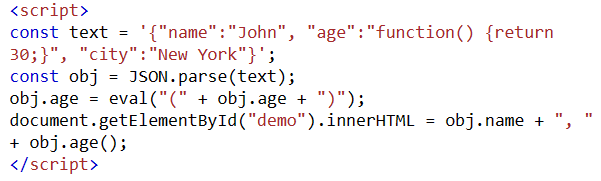 JS JSON JS JSON