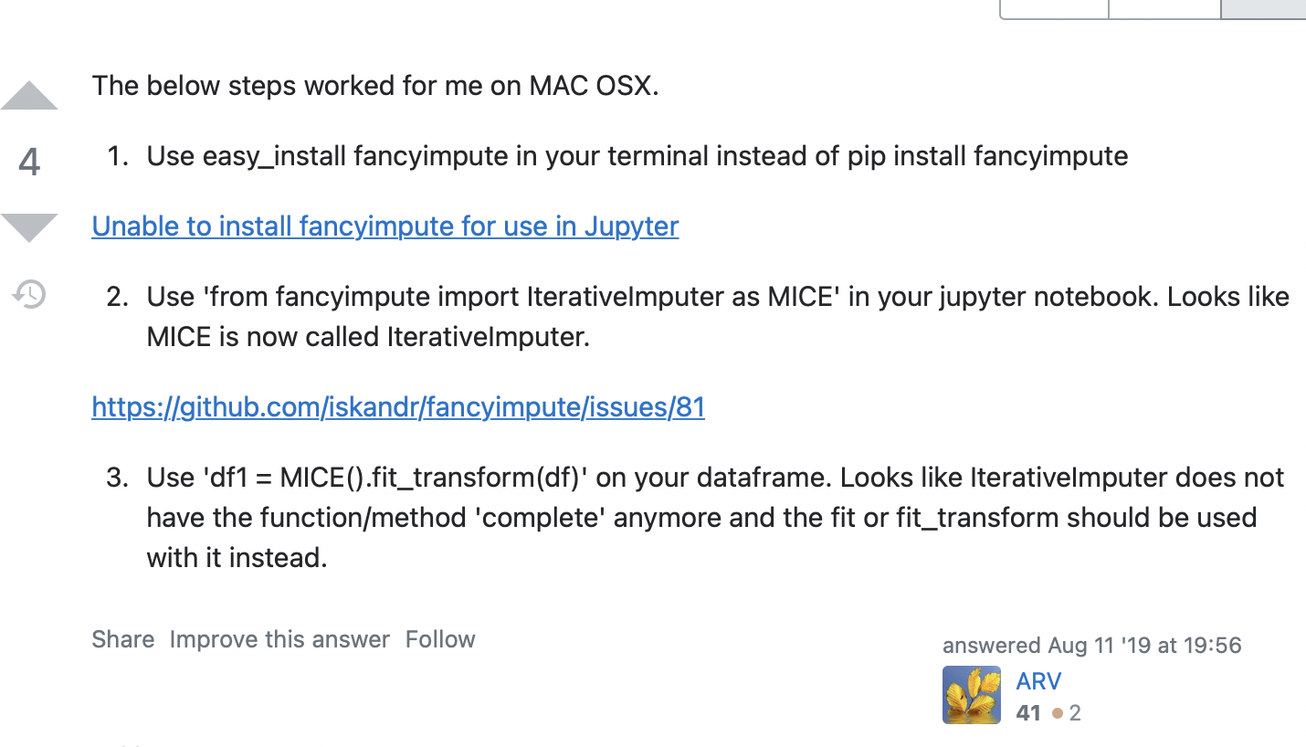 결측치(Missing values, Nulls) 처리에 대해서 (Imputation): SimpleImputer, IterativeImputer, MICE