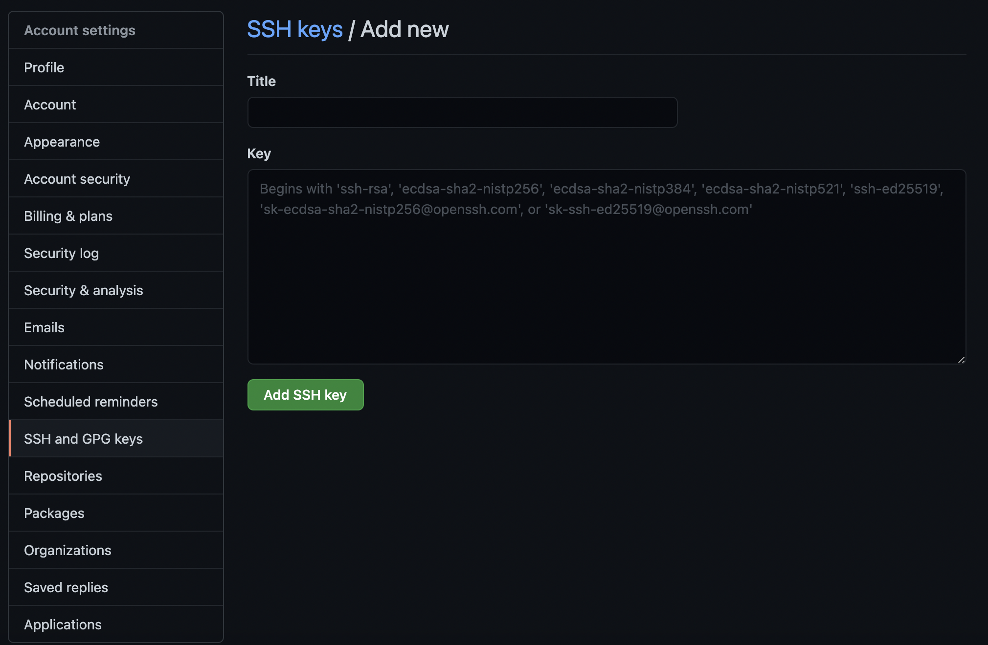 [git]ssh로 github사용하기