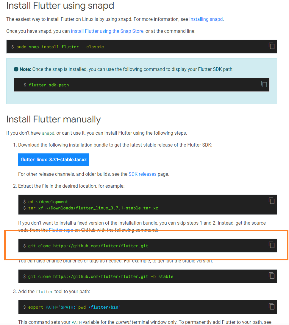 Codespace에서 flutter개발 환경 구축1