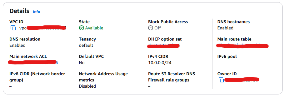 Amazon VPC의 IPv4 CIDR 블록 수정(확장)하기