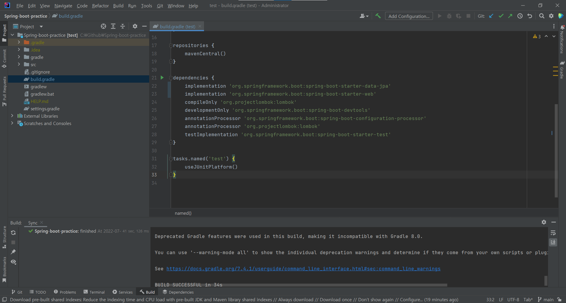 [Spring] Intellij Community 환경에서 Spring Boot 프로젝트 생성