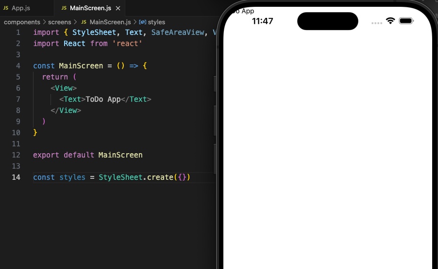 ReactNative_Core Components