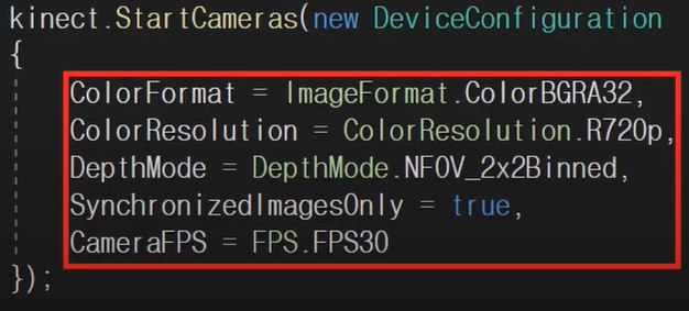 Azure Kinect body tracking using C#