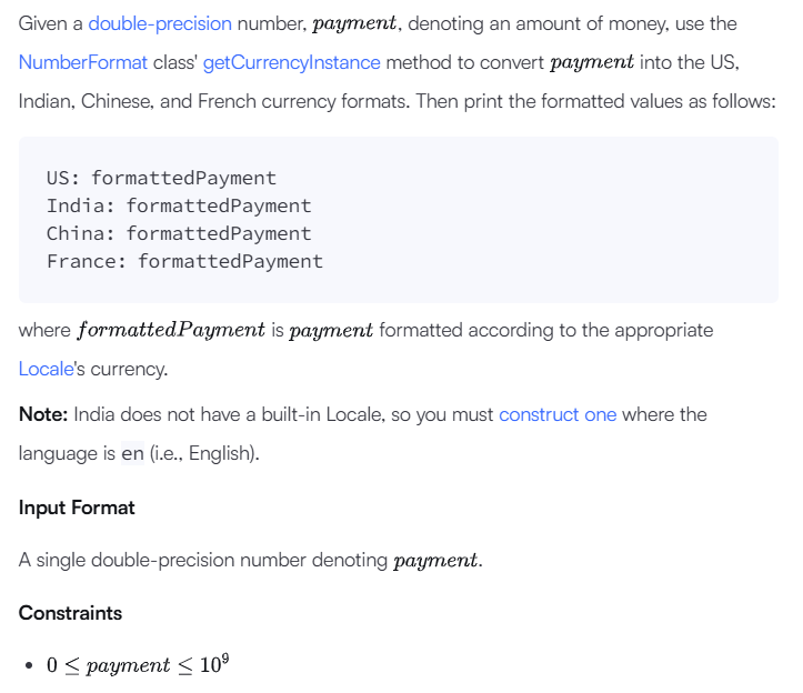 Java Currency Formatter Java Currency Formatter